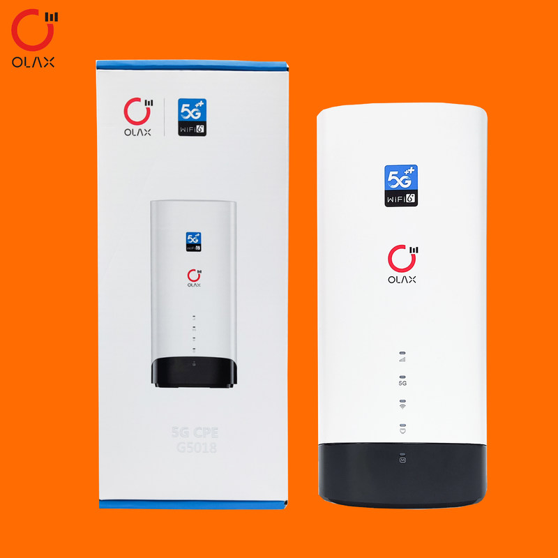 Olax 4G 5G CPE G5010 Dual Bands Enterprise 1200Mbps 5g Wifi Router with ...