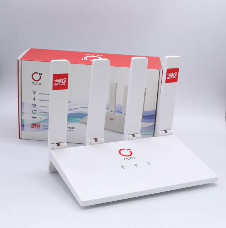 OLAX MC50 4G LTE High Speed Internet with CPE Wifi Router Dual Band Wi ...