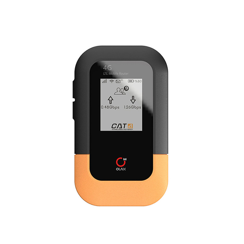 4G WIFI6 Mobile Broadband Bypass Modem Battery Powered Pocket Portable ...