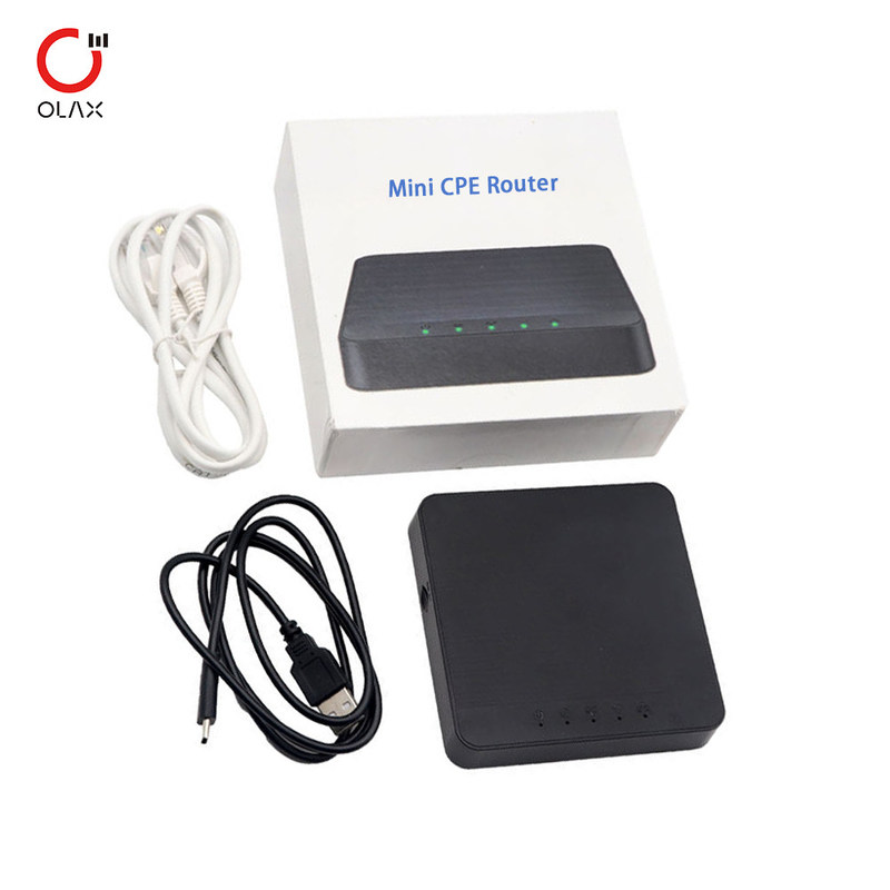 OLAX High Speed Mini 4G LTE CPE Router 300Mbps LAN WAN port VPN ...