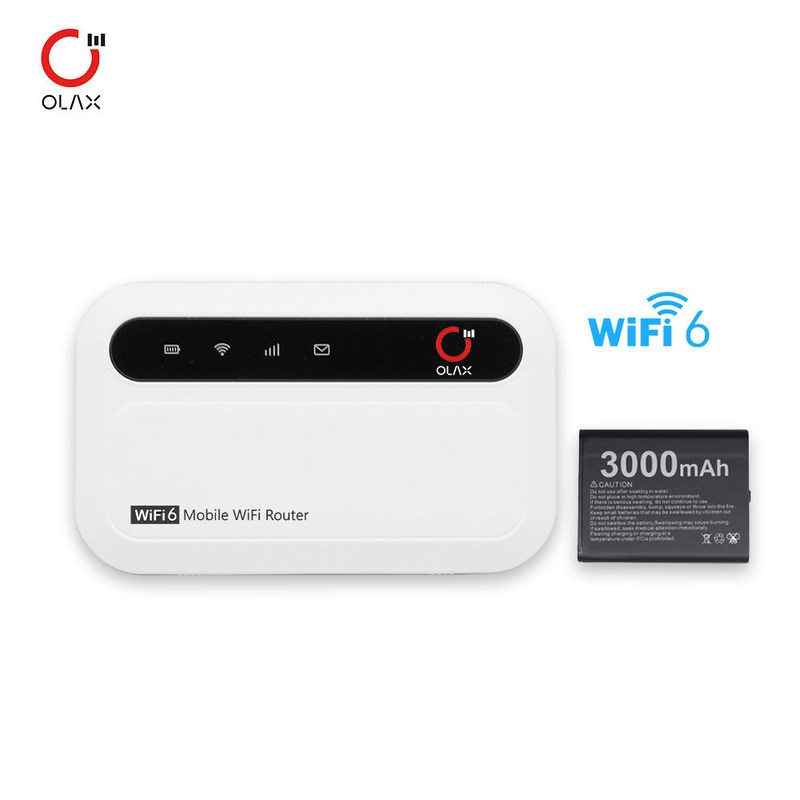 OLAX MF985 external antenna unlocked modem hotspot esim wireless pocket wifi6 4g lte portable ...