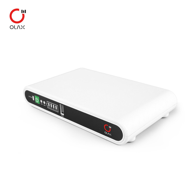 OLAX POE D3 Smart UPS DC Output 20000mah 74WH Battery Capacity mini UPS Backup for wifi router