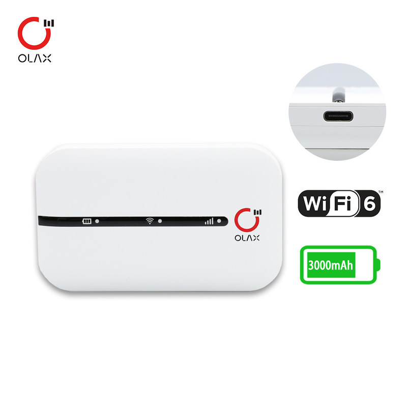 Olax 4g 3000mah Lte WiFi With One Sim Card Mobile WiFi 4g Lte WiFi ...