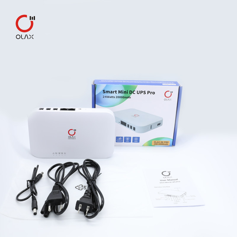 Mini DC UPS with Li-ion Battery 20000mah DC Power Supply WIFI Router And Modem UPS 5V 9V 12V ...
