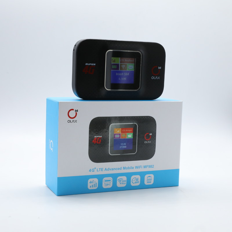 OLAX MF982 Unlocked 4g Lte Router Wifi Router Wireless Cat4 4g Modem With Sim Card Slot And ...