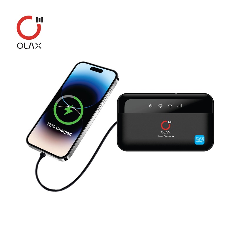 OLAX M100 10000mAh 4G LTE Portable WiFi Router with Power Bank