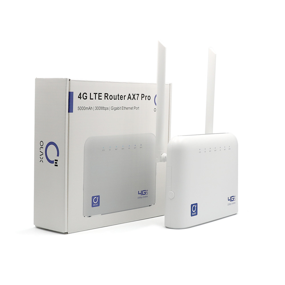 OLAX AX7 Pro CPE Wifi Router 4g Lte Modem With Sim Card Slot 5000mah ...