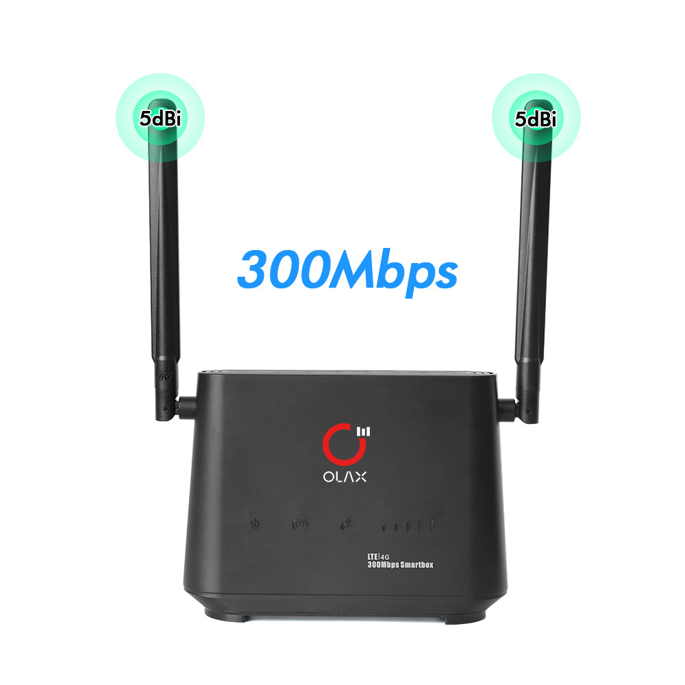 7.4V 2000mah 4G Industrial Router 4G SIM Router Connect CCTV Camera 4 ...