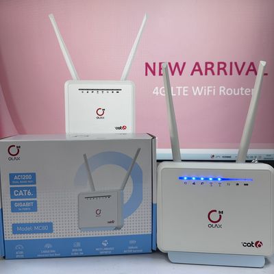 Hot selling CPE OLAX MC80 5000MAH battery 4g lte wifi router 2.4G&5.8G ...
