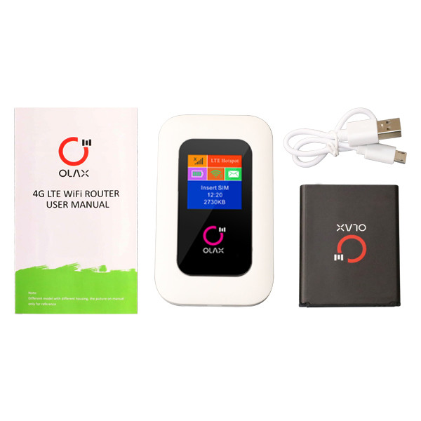 Rechargeable Lithium Battery 2100mah for 4G Mobile Wifi Routers OLAX ...