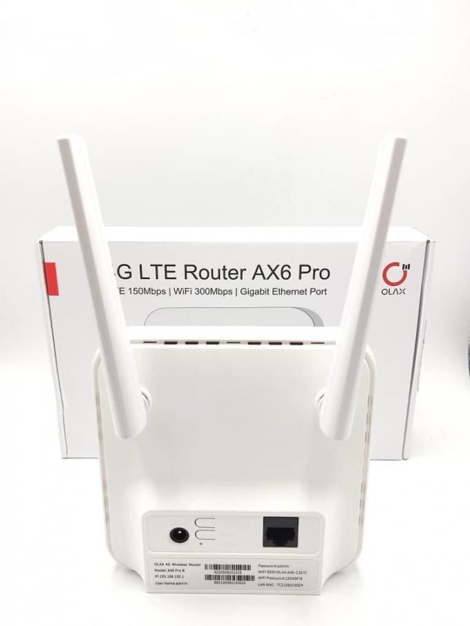 OLAX AX6 Pro 4G Router Unlocked 300Mbps Wireless CPE Router CAT4 Mobile ...