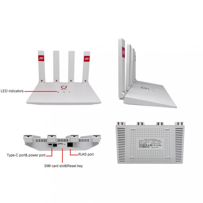 OLAX MC50 Custom Cat4 Modem Router Unlocked High Speed Wireless CPE LTE ...