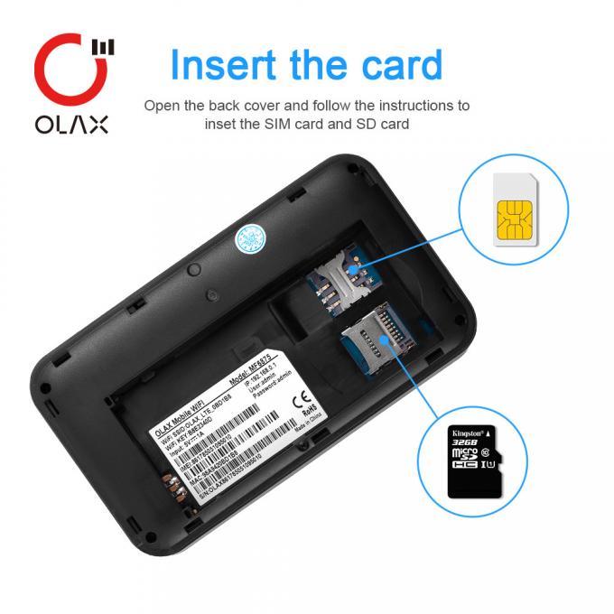 OLAX MF6875 Portable Wifi Router 4g Mobile Router 300mbps LCD Display ...