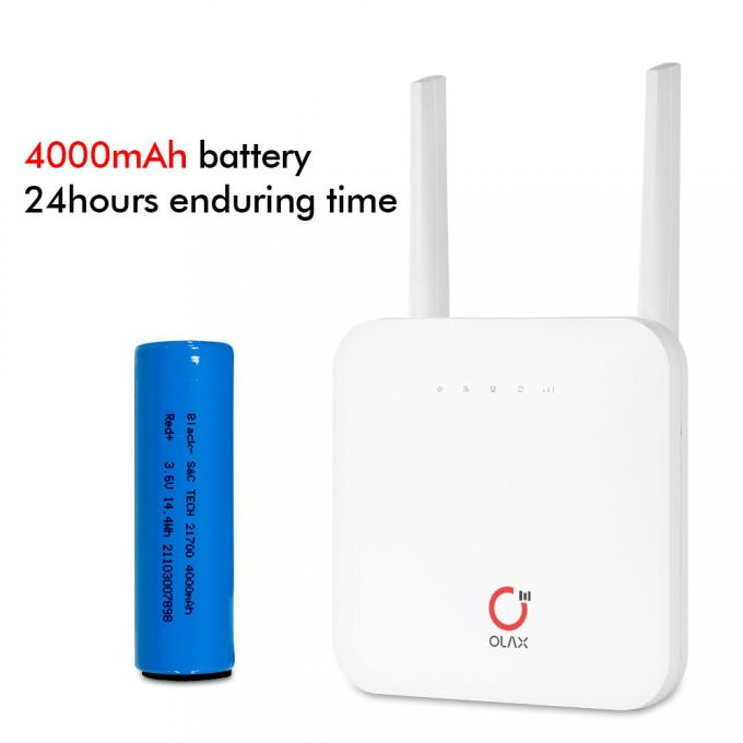 AX6 Pro 4g Lte CPE Wifi Router 300mbps 4000mah