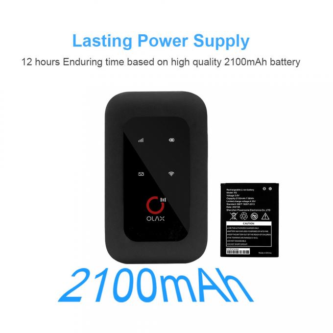 OLAX MF980U Portable WiFi Routers 4G Travel Modem OEM For 10 Devices