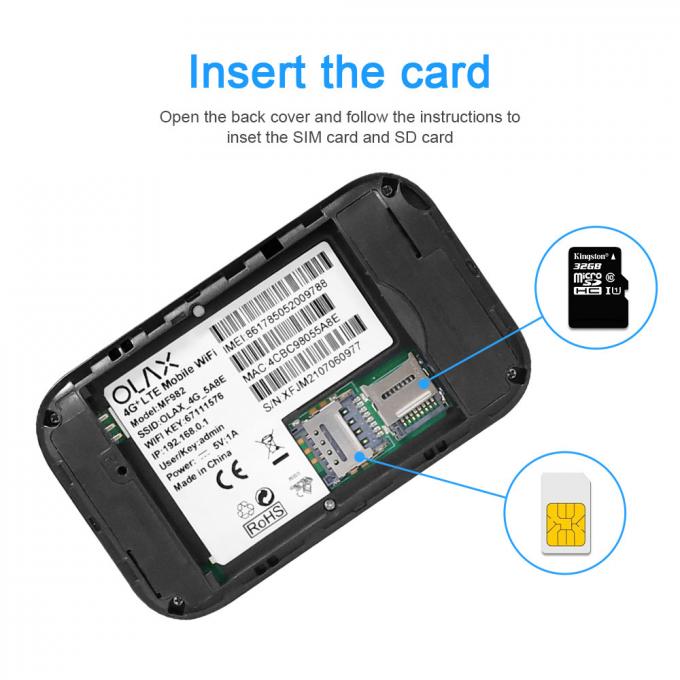 OLAX MF982 Portable 4g Routers Wifi Hotspot With Sim Card Slot 300Mbps OLAX MF982 Portable 4g Routers Wifi Hotspot With Sim Card Slot 300Mbps